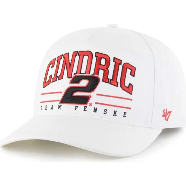 '47 Austin Cindric Roscoe Hitch Adjustable Cap - White