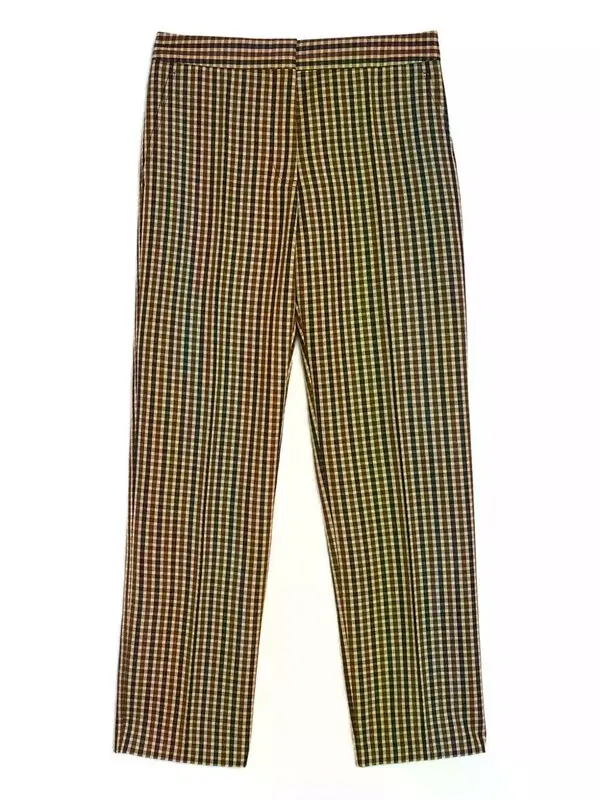 JIL SANDER Checked Trousers