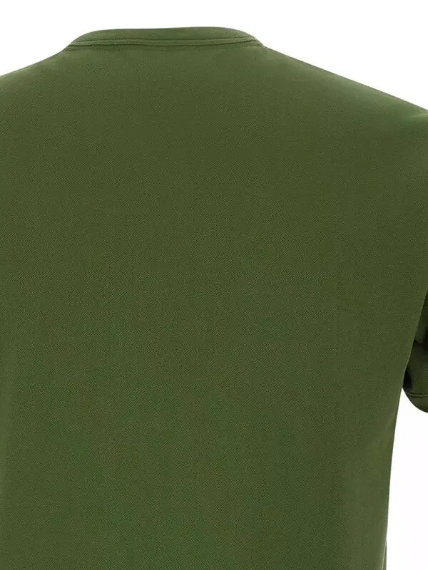 SUN 68 Piqué-weave Cotton T-shirt - Green