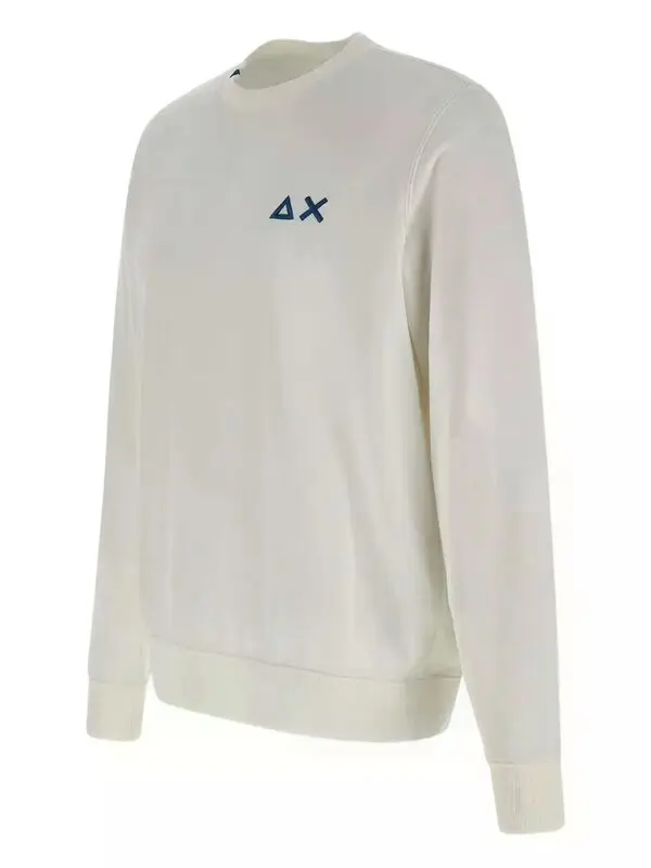 SUN 68 Cotton Sweatshirt - White