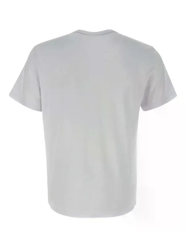 SUN 68 Logo-embroidered T-shirt - Grey