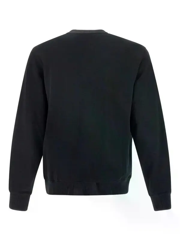 SUN 68 Logo-embroidered Sweatshirt - Black