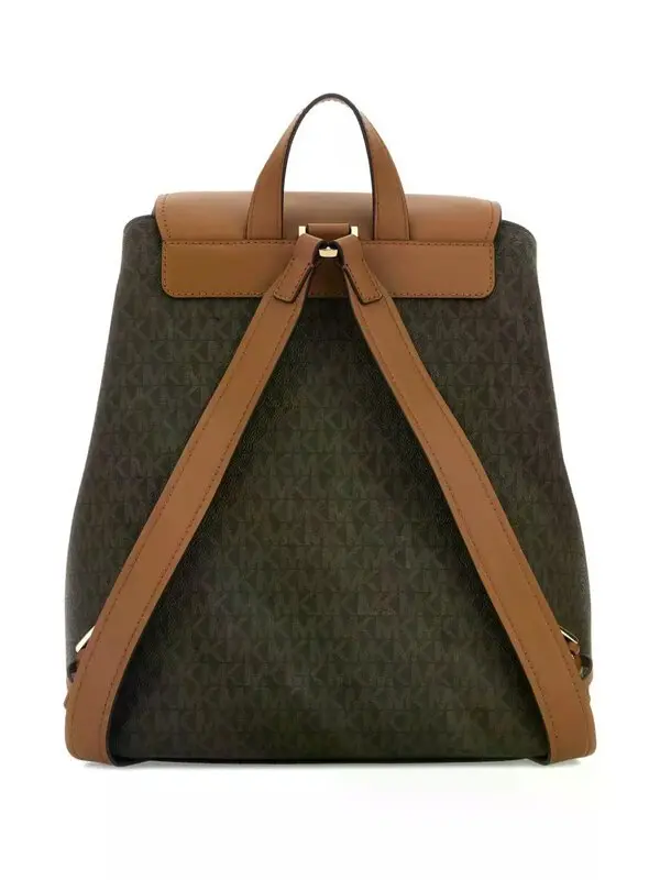 Michael Kors Monogram Print Backpack