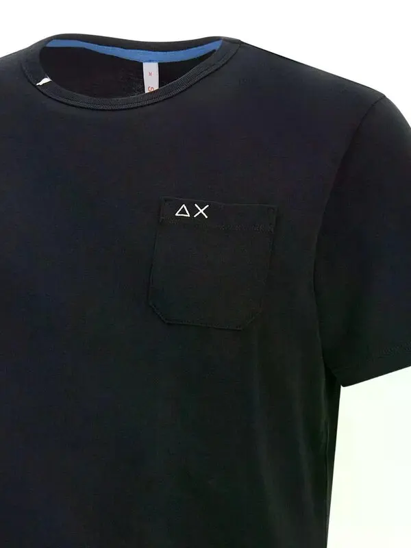 SUN 68 Pocket-detail T-shirt - Black