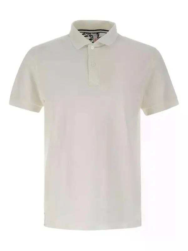 SUN 68 Jersey Polo Shirt - Neutrals