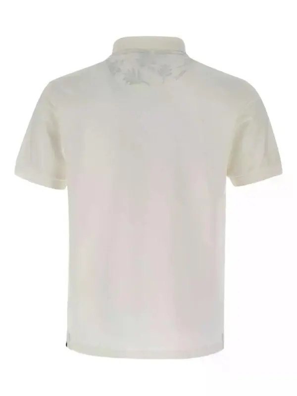 SUN 68 Jersey Polo Shirt - Neutrals