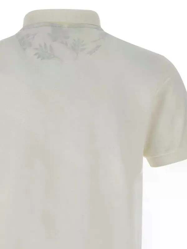 SUN 68 Jersey Polo Shirt - Neutrals