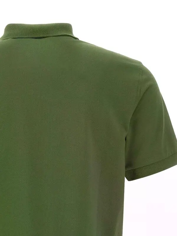 SUN 68 Embroidered-logo Polo Shirt - Green