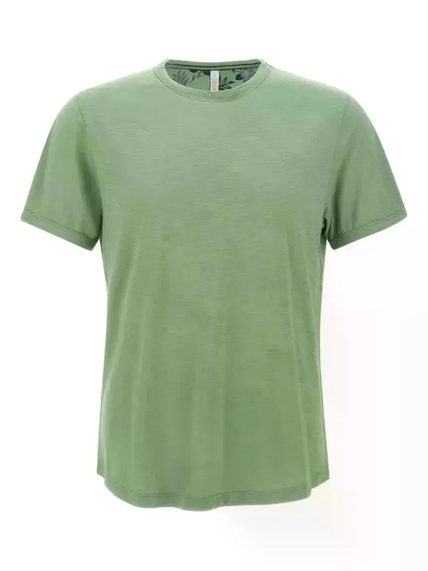 SUN 68 Crew-neck Short-sleeve T-shirt - Green
