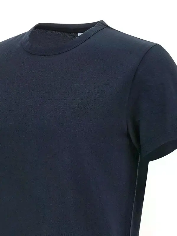 SUN 68 Crew-neck Short-sleeve T-shirt - Black