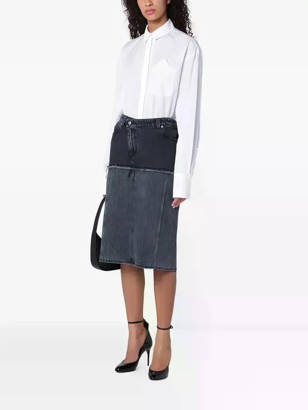 Alexander McQueen Hybrid Midi Skirt