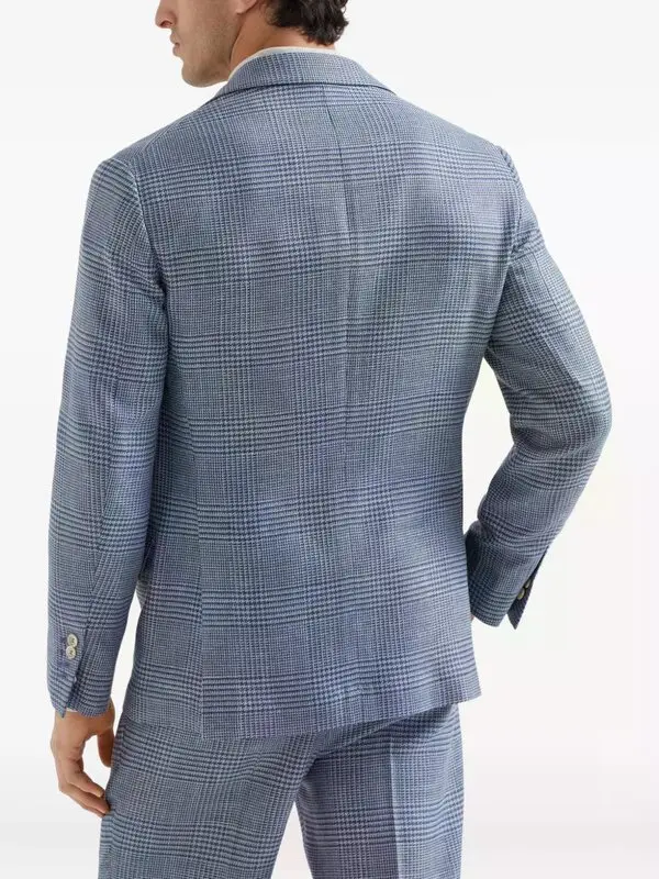 Brunello Cucinelli Checked Blazer