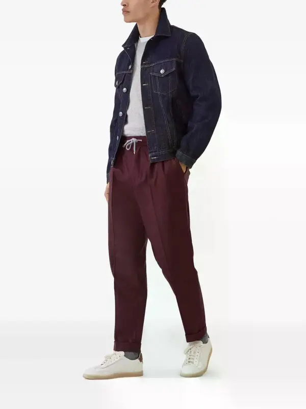 Brunello Cucinelli Cotton Denim Trucker Jacket - Blue