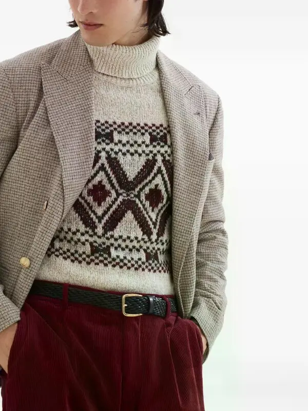 Brunello Cucinelli Flannel Blazer - Brown