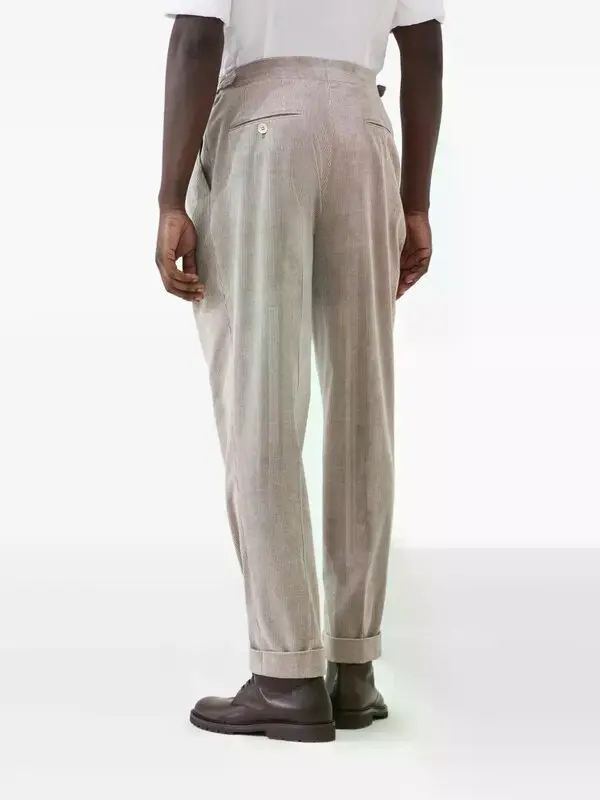 Brunello Cucinelli Plaid Trousers