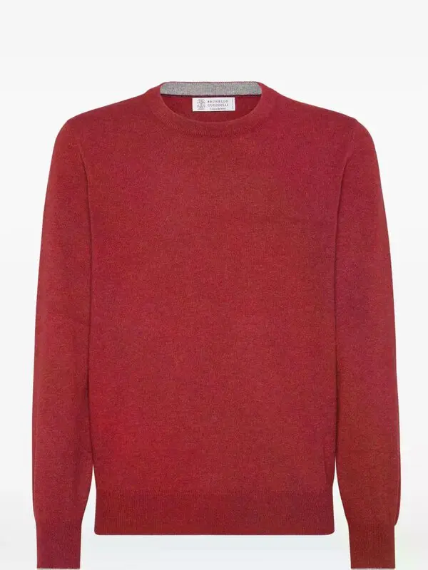 Brunello Cucinelli Cashmere Crew Neck Sweater