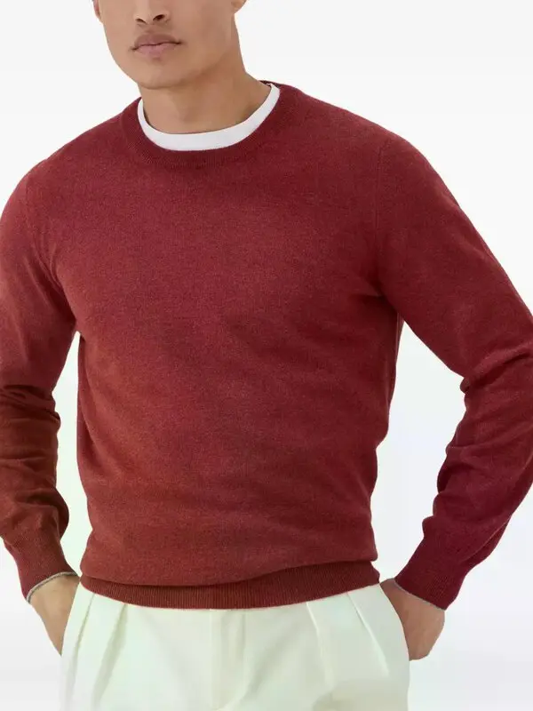 Brunello Cucinelli Cashmere Crew Neck Sweater