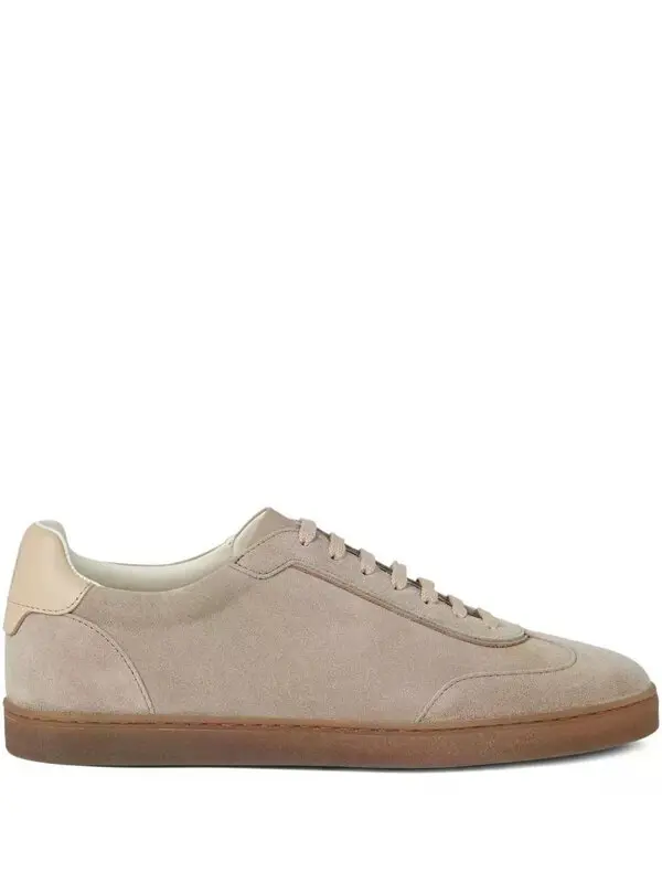 Brunello Cucinelli Suede Low-top Sneakers