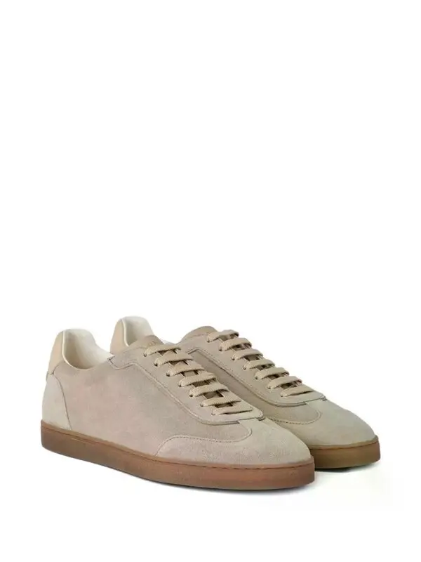 Brunello Cucinelli Suede Low-top Sneakers