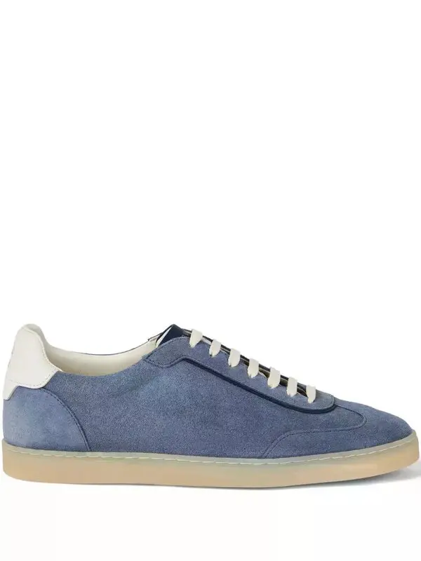 Brunello Cucinelli Suede Lace-up Sneakers