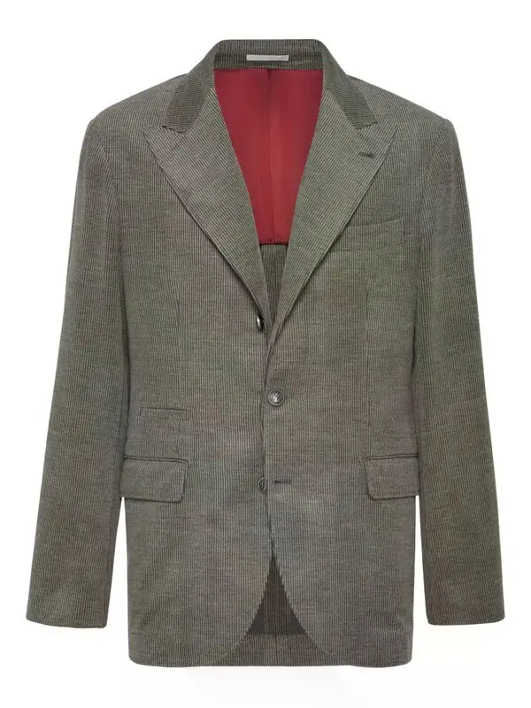 Brunello Cucinelli Striped Blazer