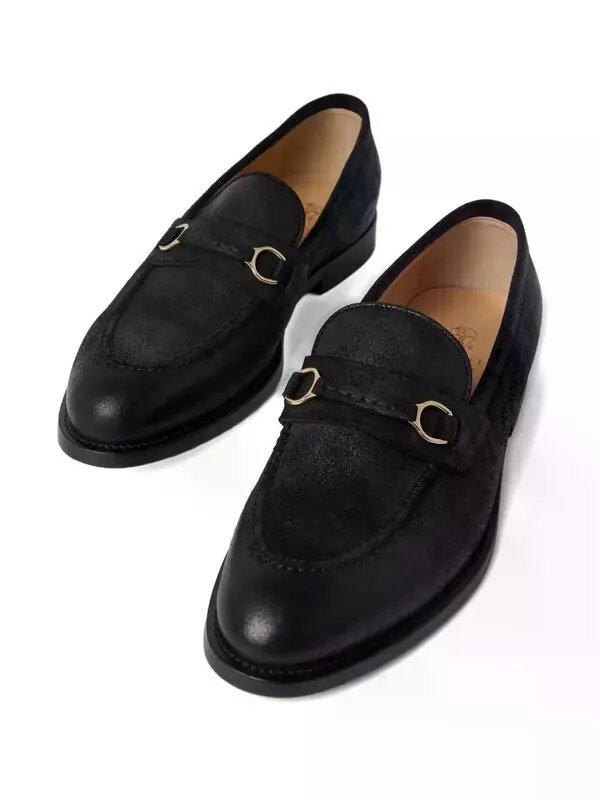 Brunello Cucinelli Leather Penny Loafers