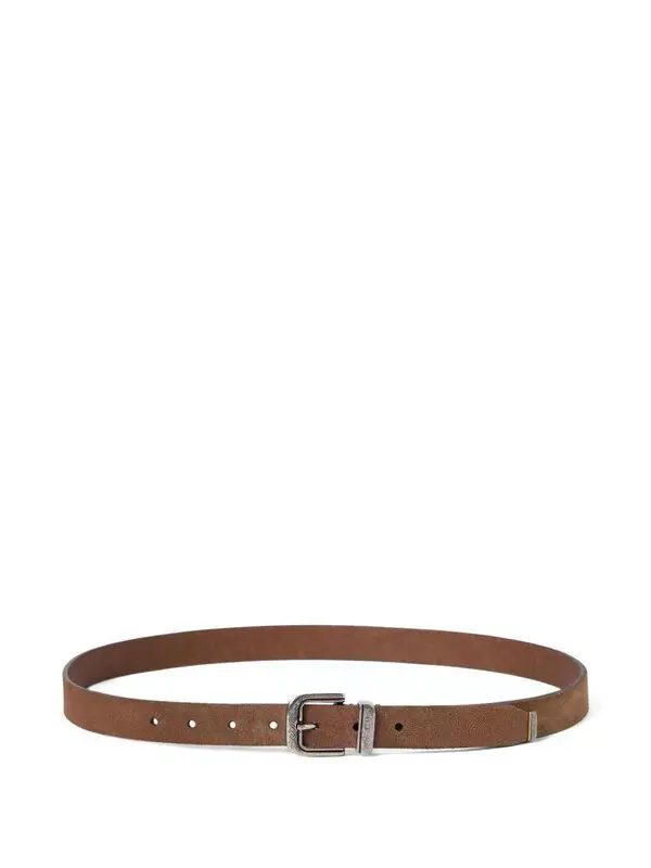 Brunello Cucinelli Leather Belt - Brown