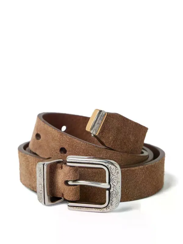 Brunello Cucinelli Leather Belt - Brown