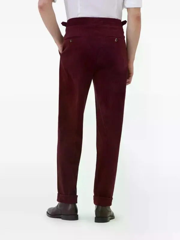 Brunello Cucinelli Corduroy Trousers - Red