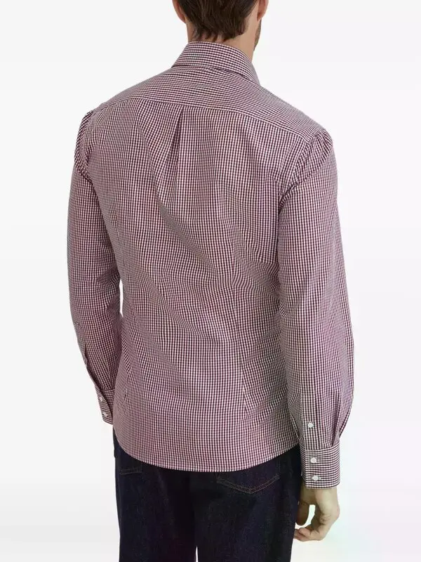 Brunello Cucinelli Gingham-pattern Shirt
