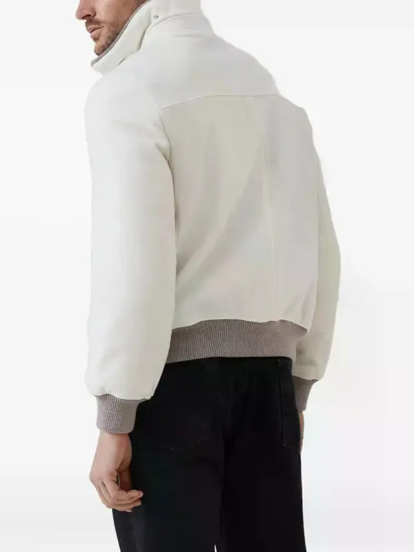 Brunello Cucinelli Cashmere Bomber Jacket
