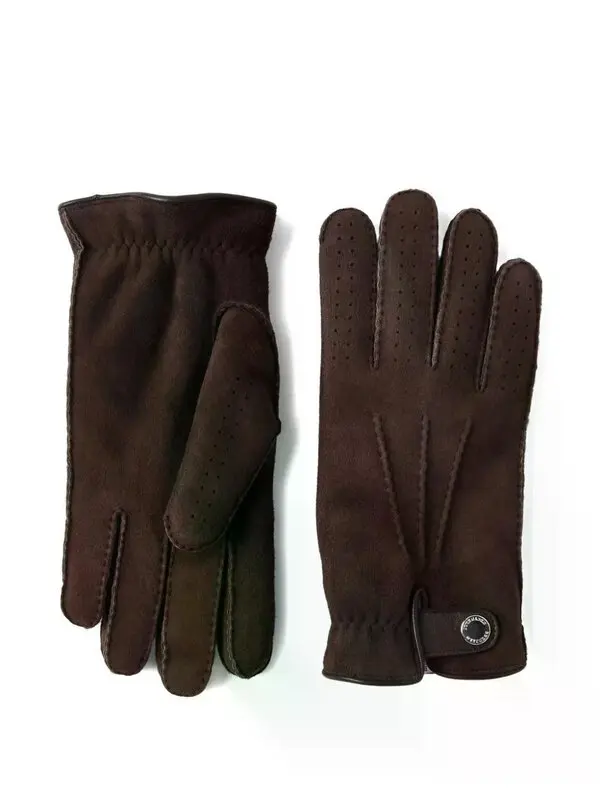 Brunello Cucinelli Suede Gloves - Brown