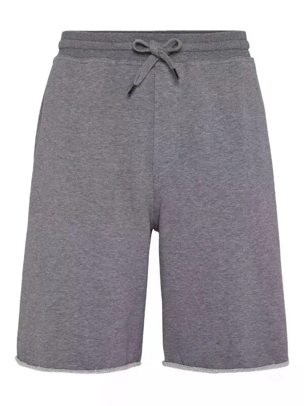 Brunello Cucinelli Cotton Track Shorts