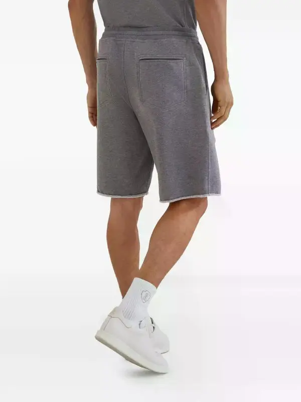 Brunello Cucinelli Cotton Track Shorts