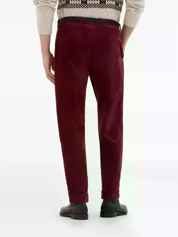 Brunello Cucinelli Pleated Trousers - Red