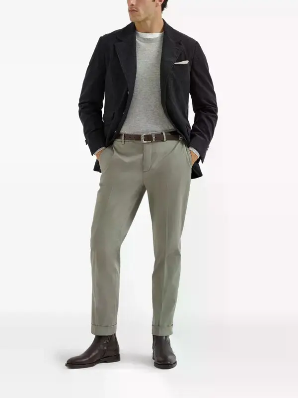 Brunello Cucinelli Cropped Chino Trousers
