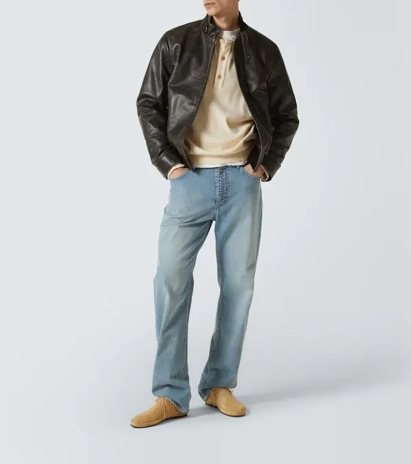 THE ROW Edrice Leather Jacket
