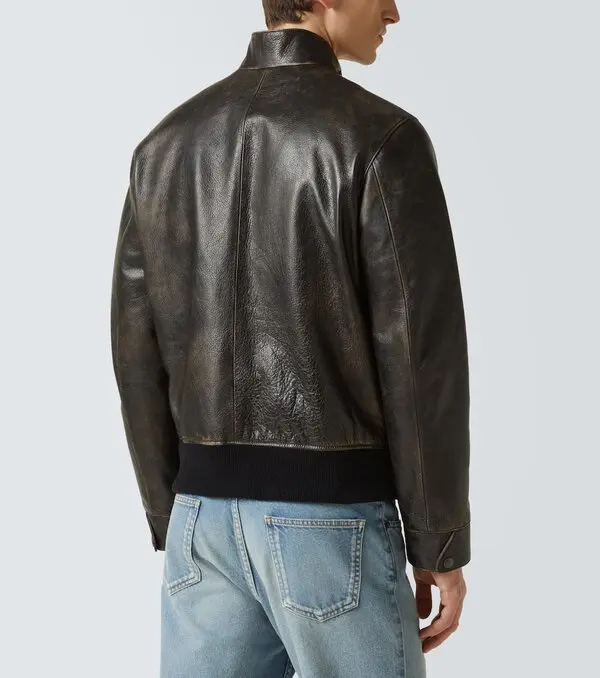 THE ROW Edrice Leather Jacket