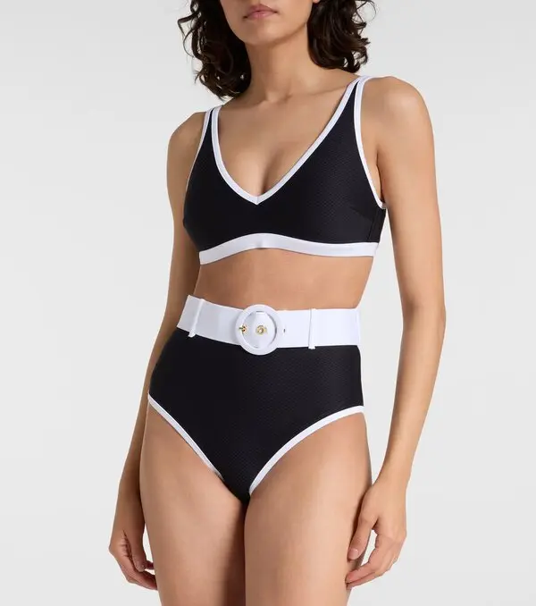 Heidi Klein Pampelonne Belted Bikini Bottoms