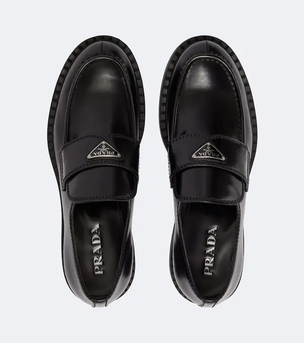 Prada Leather Loafers
