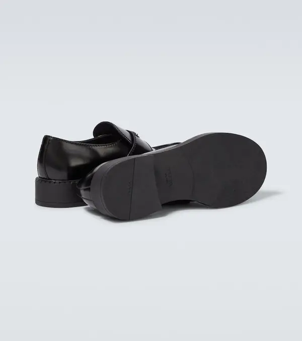 Prada Leather Loafers