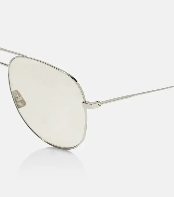 Saint Laurent Classic Aviator Sunglasses - Silver