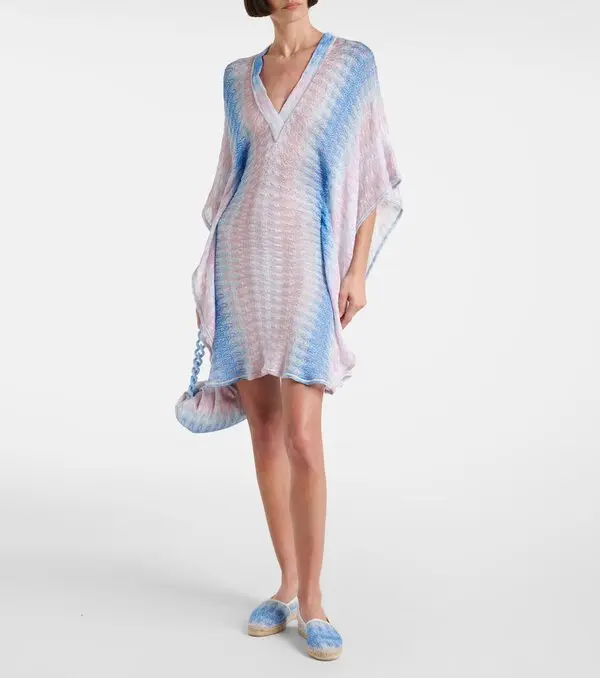 Missoni Wave Beach Dress - Pink