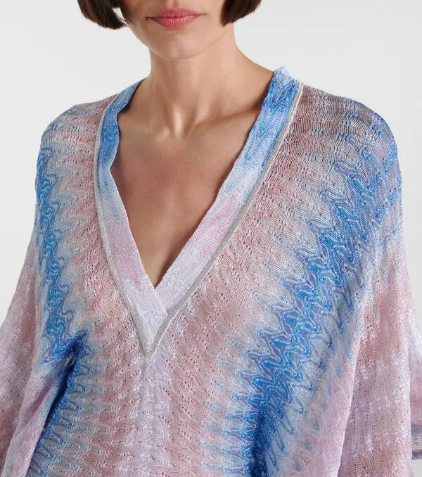 Missoni Wave Beach Dress - Pink