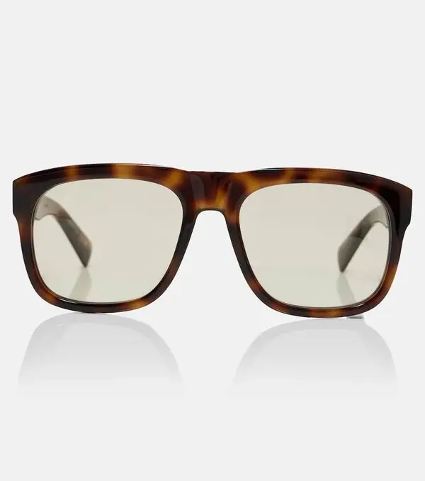 Saint Laurent Sl 558 Square Sunglasses - Brown