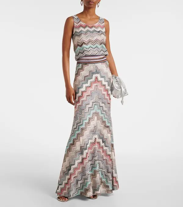 Missoni Zigzag Maxi Skirt