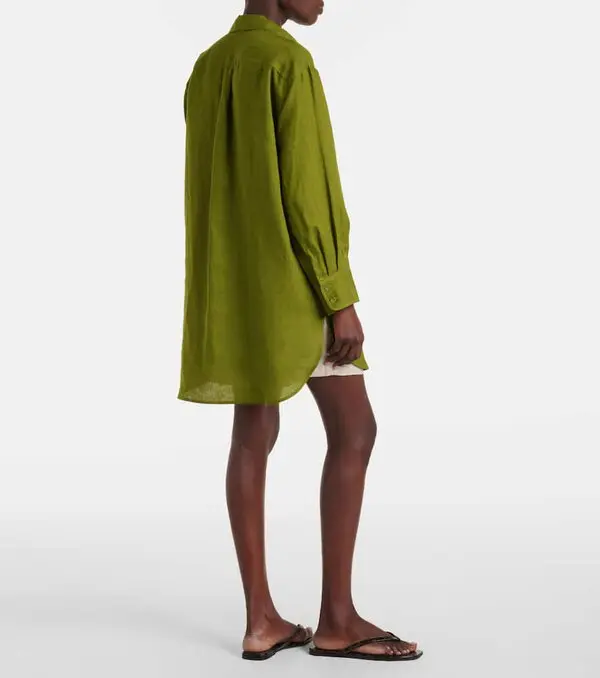 ERES Mignonette Linen Shirt - Green