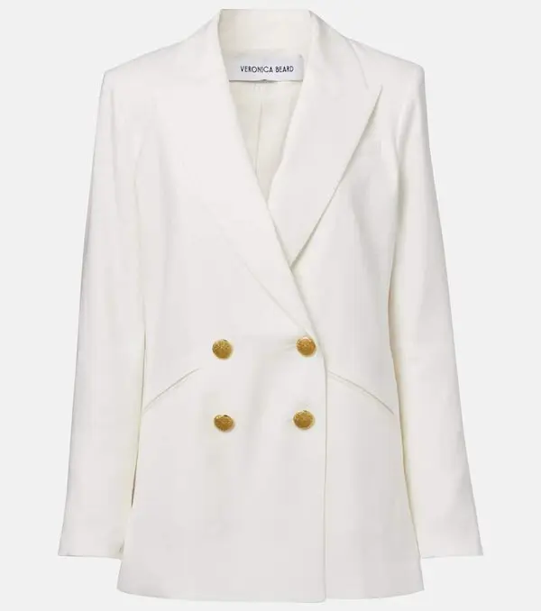 Veronica Beard Dale Linen-blend Blazer