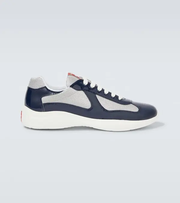 Prada Patent Leather Low-top Sneakers