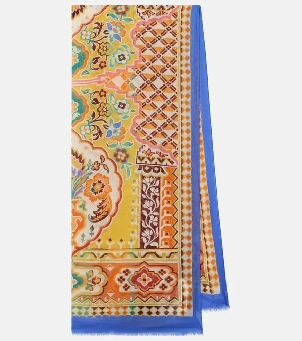 Etro Printed Scarf - Multicoloured